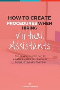 How to Create SOPs for Hiring Virtual Assistants the Right Way