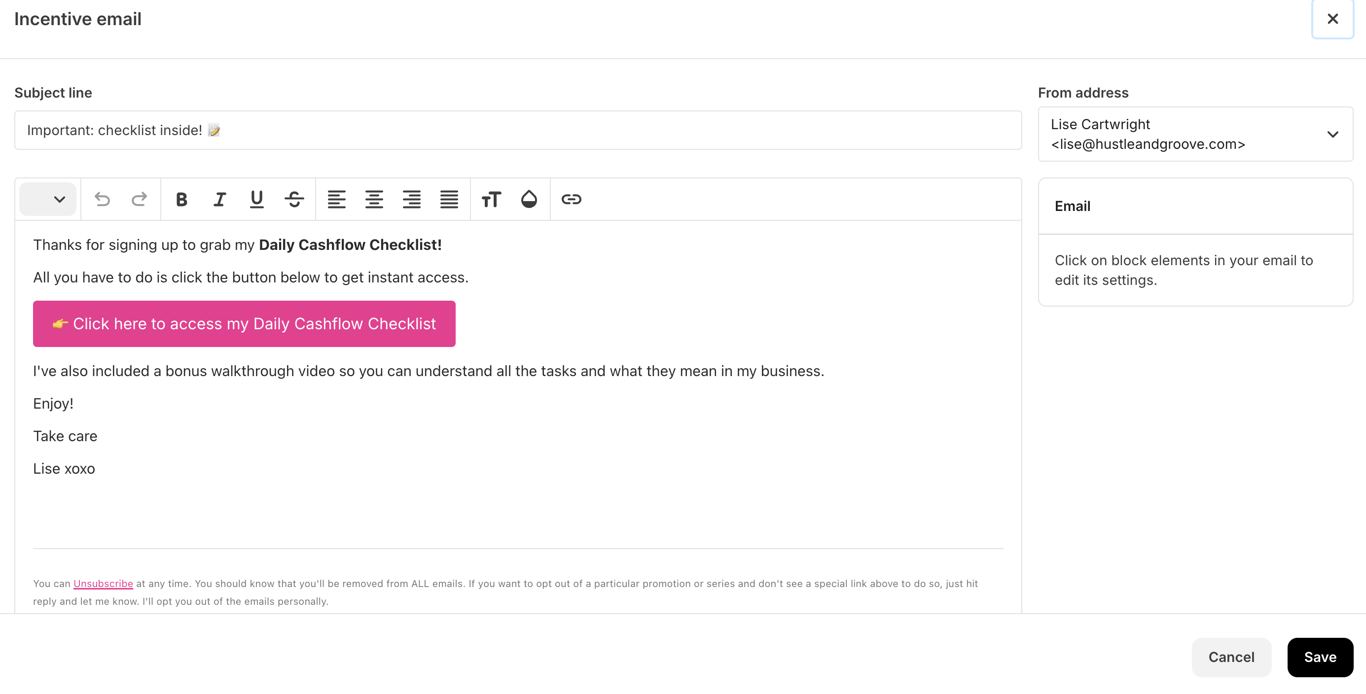 How to Write Catchy Welcome Emails That Readers Love - Lise Cartwright ...