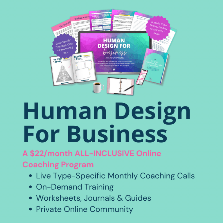 Start and Grow Your Business Using Human Design - Hustle & Groove